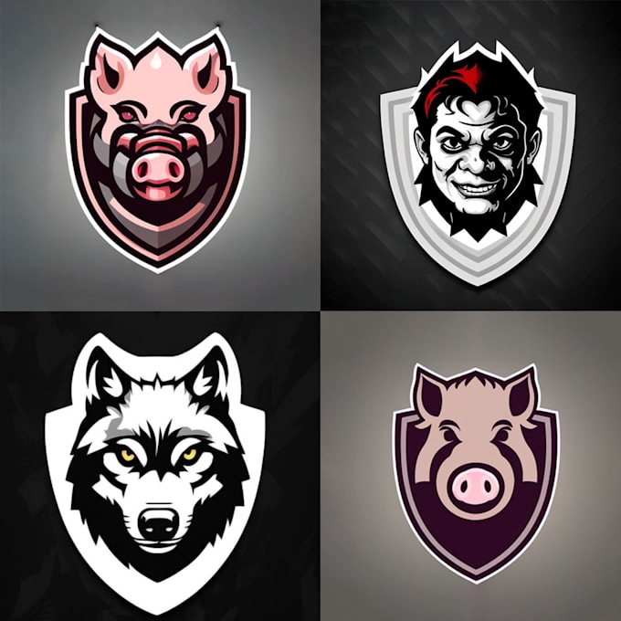 Create a professional mascot logo in 24h by Korvodesigns | Fiverr