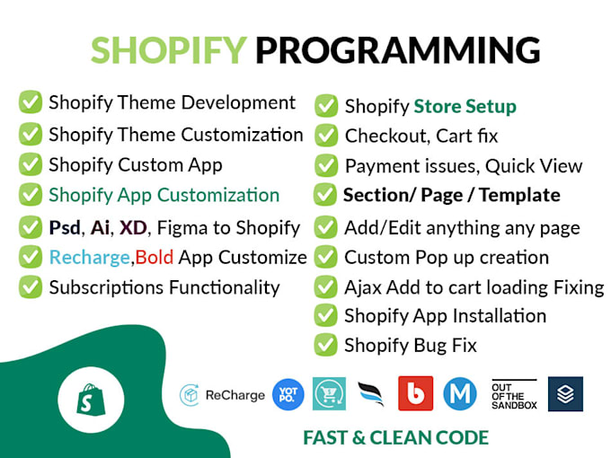 Do Shopify Bug Fix Customization And Any Kind Of Issues By Schodale Fiverr