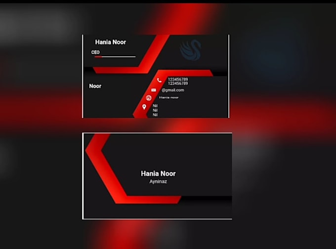 Create wonderful business and company cards for you in 1 day by ...