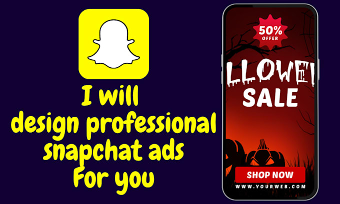 Design professional snapchat ads by Wissamely09 | Fiverr