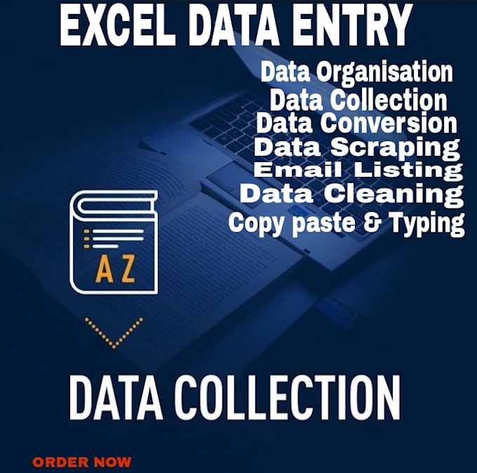Be your online va for email collection, excel data entry, and web ...