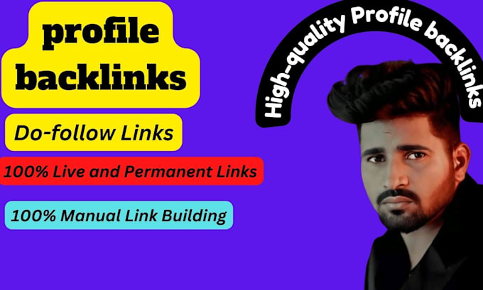 Build 600 high da dr profile backlinks manually by Bulbulw | Fiverr