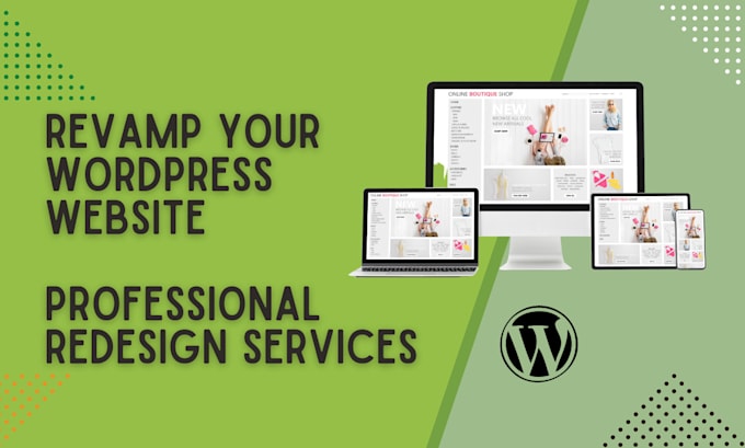 Revamp wordpress responsive modern design website professional redesign services by Digisocialbd ...