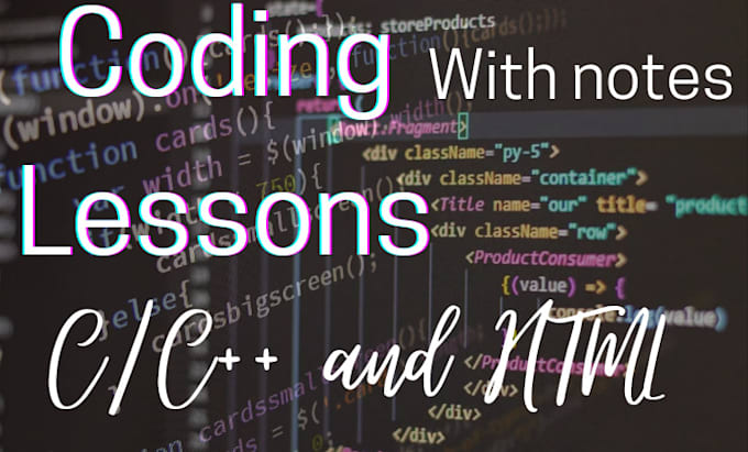Create a programe in c and teach coding lesson by Anil62singh | Fiverr