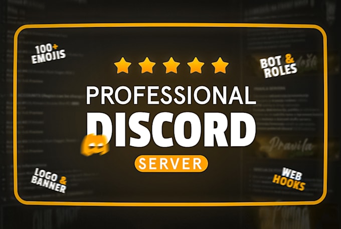 Setup a professional discord server for you within 24h by Clafix | Fiverr