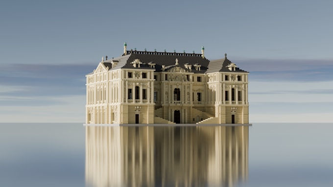 Build you custom minecraft structures by The_hyperboloid | Fiverr