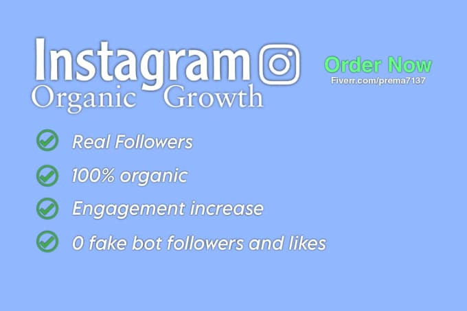 Do super fast ig growth by Prema7137 | Fiverr Do super fast ig growth by Prema7137 | Fiverr
