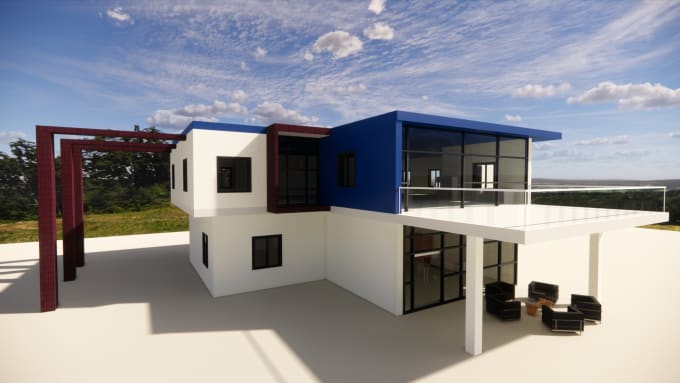 Create intricate architectural renderings and 3d models by Zahranhaneef ...