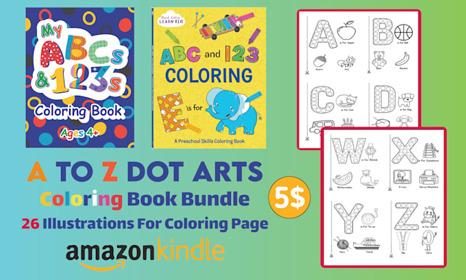 Create colorful fun with alphabet dot markers activity book by ...
