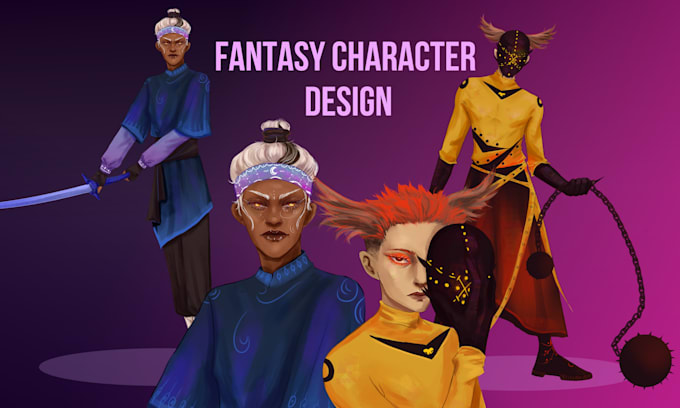 Draw your fantasy character by Rym_oleksa | Fiverr