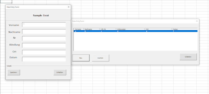 Create Userforms In Excel Or Word By Benniexcelvba Fiverr