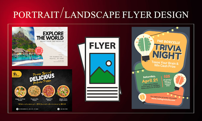 Design the best flyers for you or your business by Vsualartstudio | Fiverr