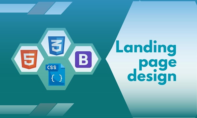 Create a landing page using html, css, bootstrap, psd, figma to html by Faruqdigital01 | Fiverr
