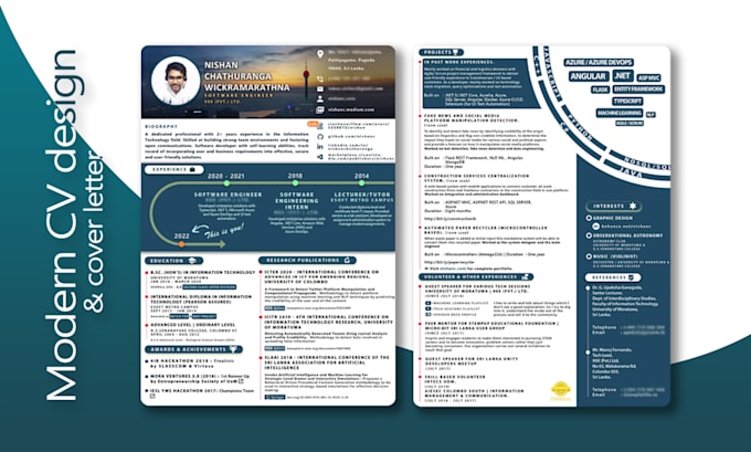 Write and design your cv with a covering letter by Nishan_cw | Fiverr