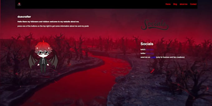 Make A Html And Css Website For You By Duscrafter Fiverr