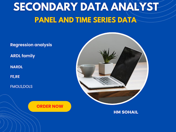 Do Secondary Data Analysis Using Stata And Eviews By Hm Sohail Fiverr