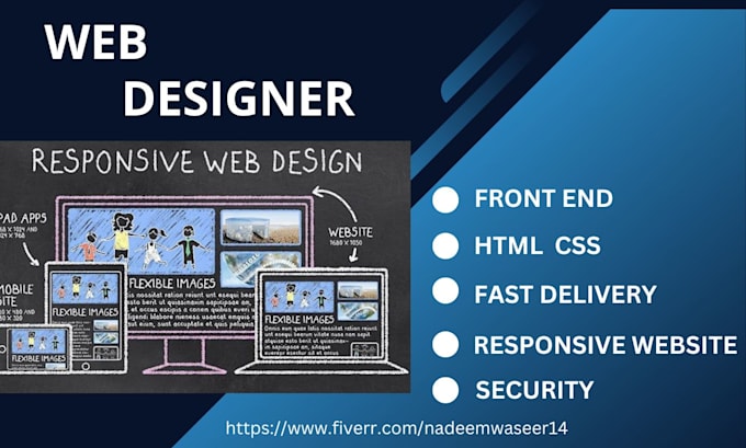 Design professional website with html and css by Nadeemwaseer14 | Fiverr Design professional website with html and css by Nadeemwaseer14 | Fiverr