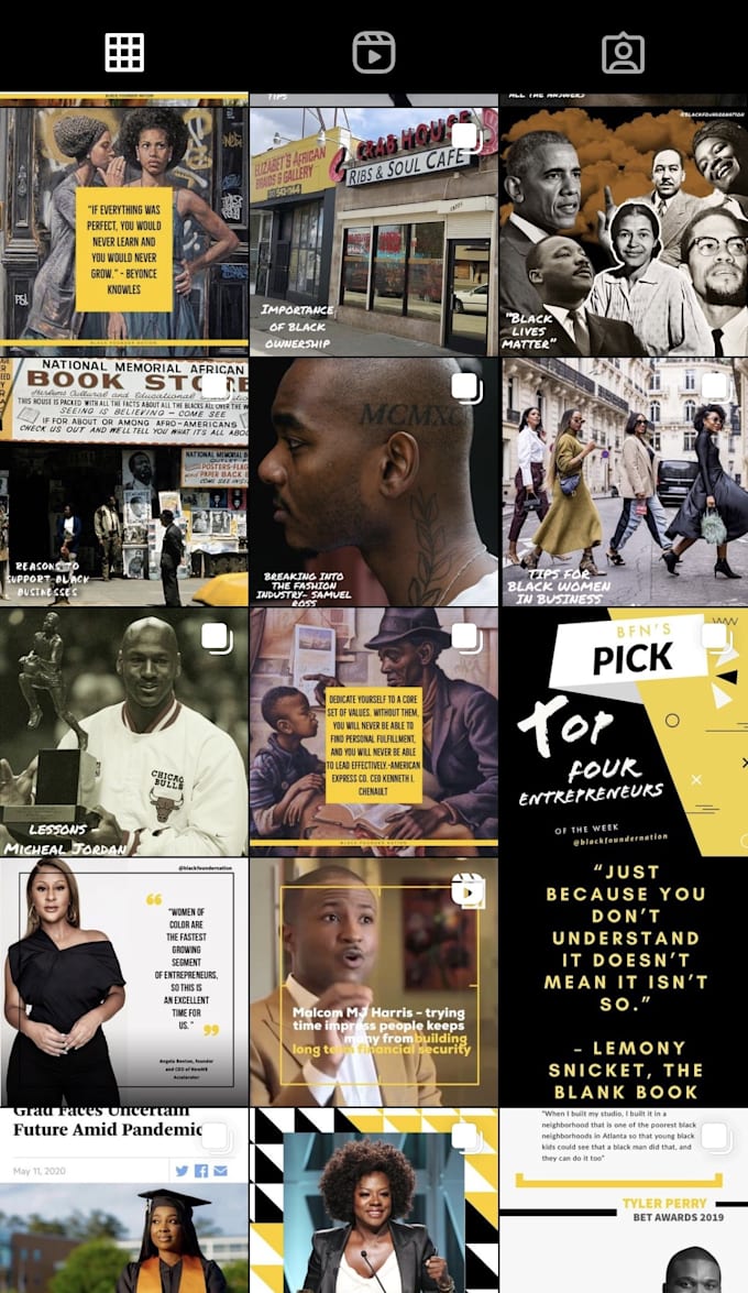 Create eye catching instagram posts for your brand by Letscreateig | Fiverr