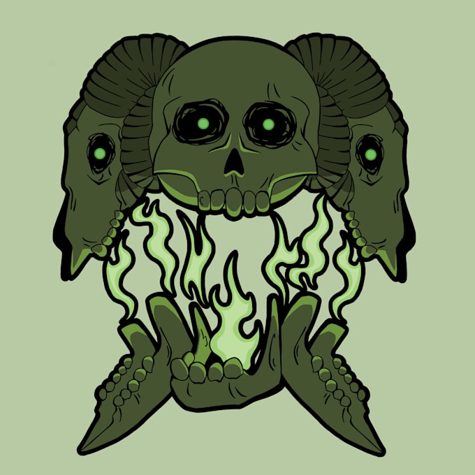 Design printable merchandise for your projects by Giant_graveyard | Fiverr