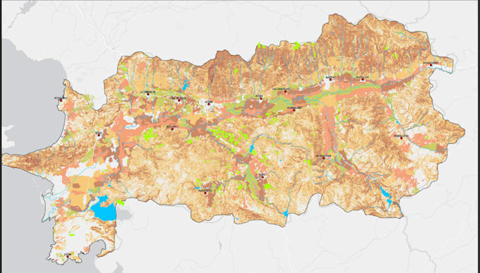 Create maps that analyze regional data by Tufan4732 | Fiverr