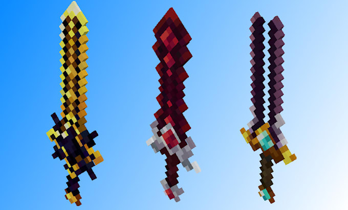 Create 3d models using blockbench for your games by Therealdhj | Fiverr