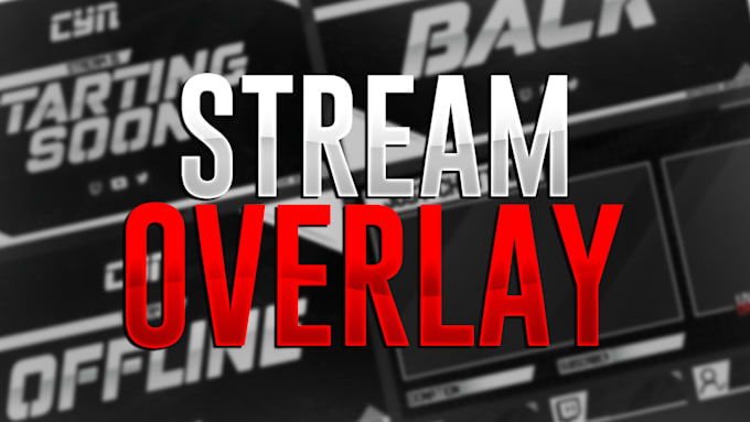 Create a professional stream overlay package by Lorand_art | Fiverr