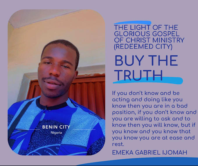 Only do what i am really good at by Kinggabriel001 | Fiverr