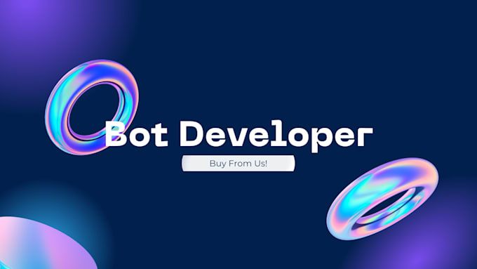 Make you a discord bot with js by Caysonbrown76 | Fiverr