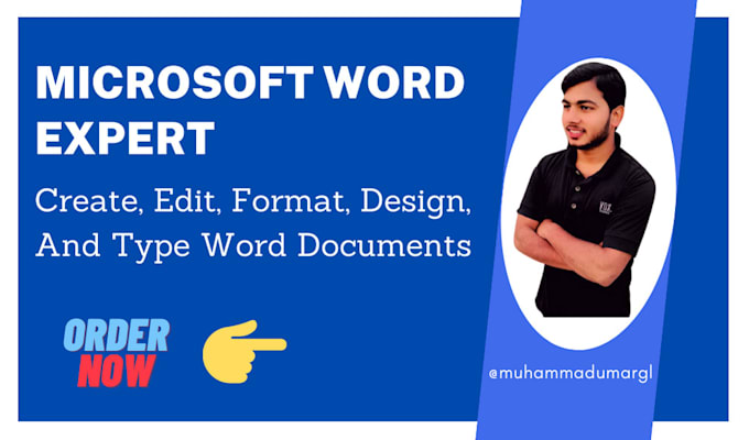 Create, edit, format, and type microsoft word documents by ...