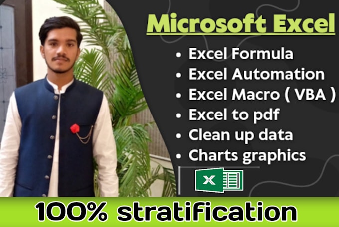 Anything in microsoft excel, vba, formula, automation, pdf, cleanup ... Anything in microsoft excel, vba, formula, automation, pdf, cleanup ...