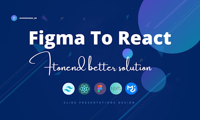 Convert figma to react js or next js using tailwind css by Hazratamin98 ...