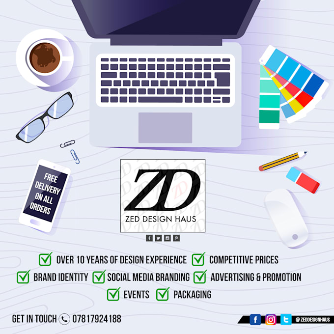 Create a professional logo for you by The_design_hive | Fiverr