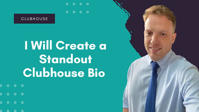 Create a standout clubhouse bio for maximum impact on social media by ...