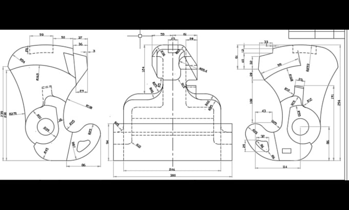Make a 3d model of mechanical and technical drawings for manufacturing by Nouman1328 | Fiverr