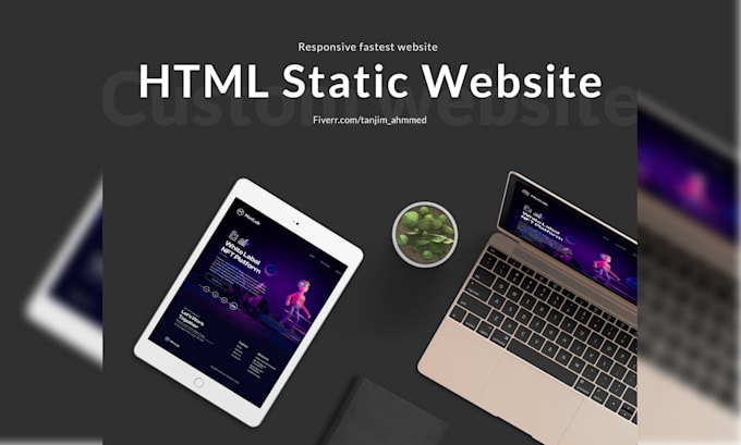 Build html static website for you by Tanjim_ahmmed | Fiverr