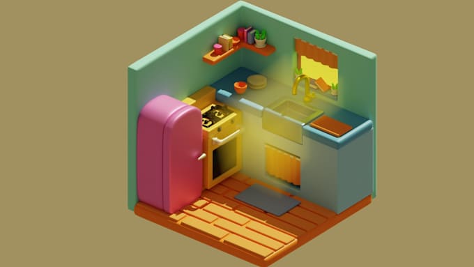 Create stylized 3d models by Berkcatalyurek | Fiverr