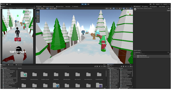 Create a mobile game in unity for you by Dewaldtad | Fiverr