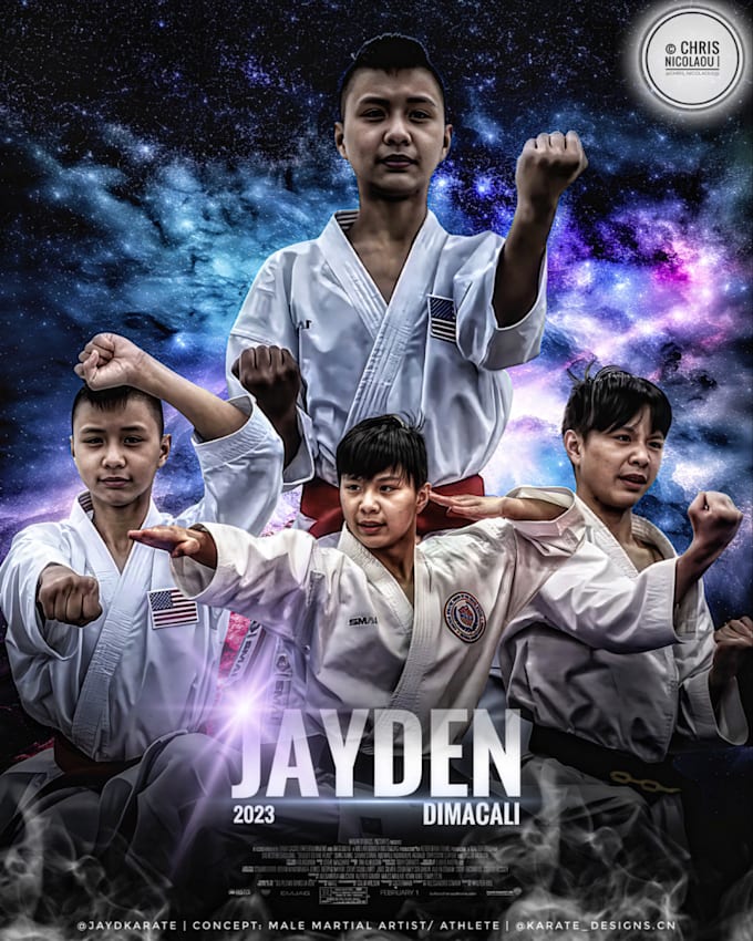 Turn you into a hollywood movie poster cinematic art by Chrisnic131 ...