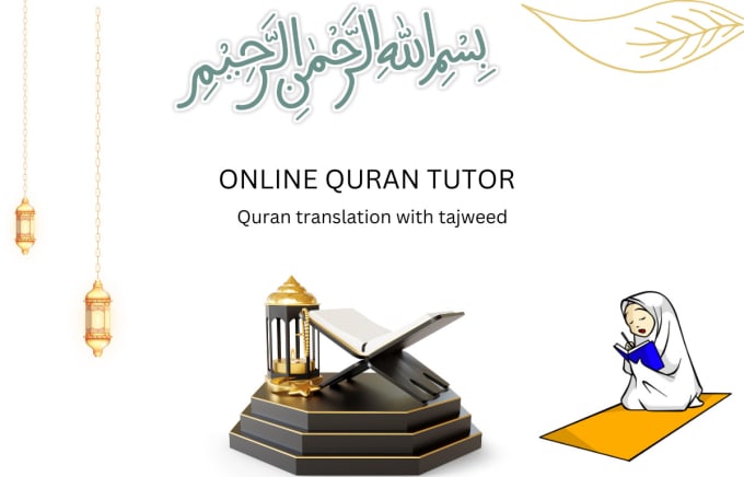 Be your online tajweed teacher, quran tutor by Attikakhokhar | Fiverr