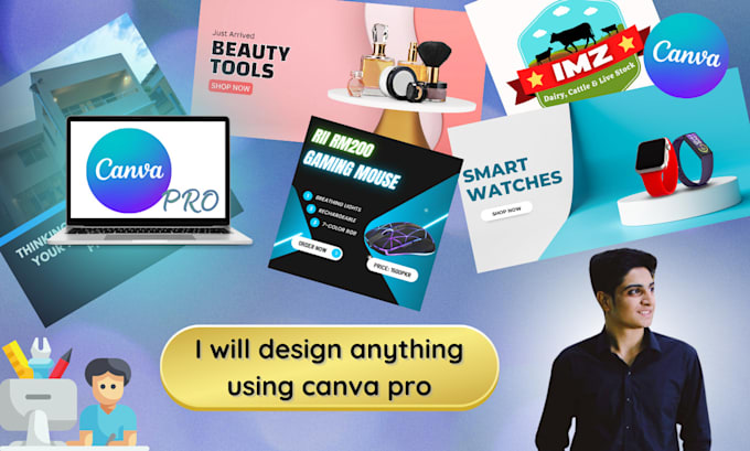 Design poster, flyer, social media post, banner in canva pro by ...