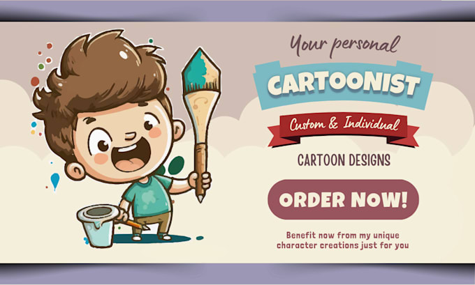 Create super cute and unique cartoon designs that stand out by ...