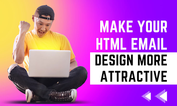 Design the professional html email template design for your business by ...