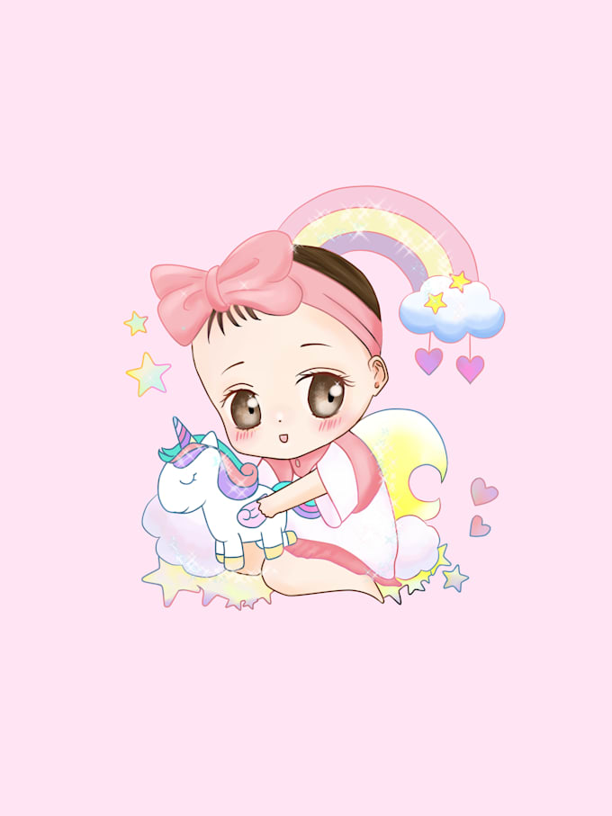 Draw Anime Fanart For You In Chibi By Mekatsudon Fiverr