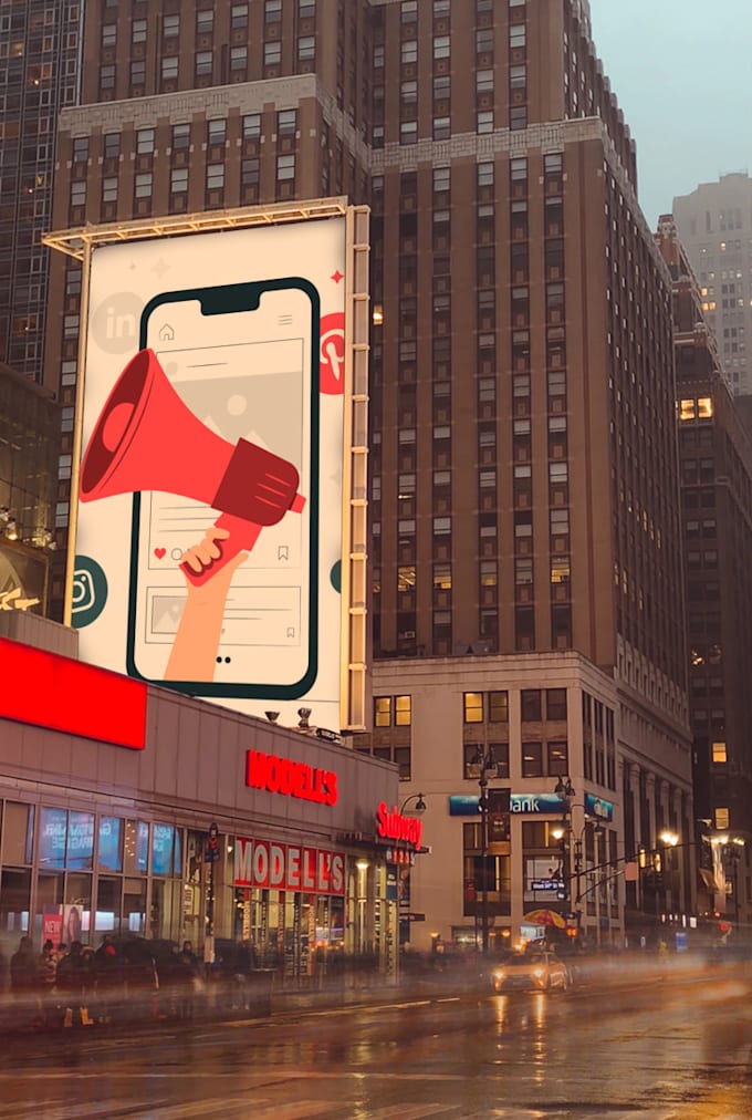 Design an eye catching billboard ad by Annsujitha | Fiverr