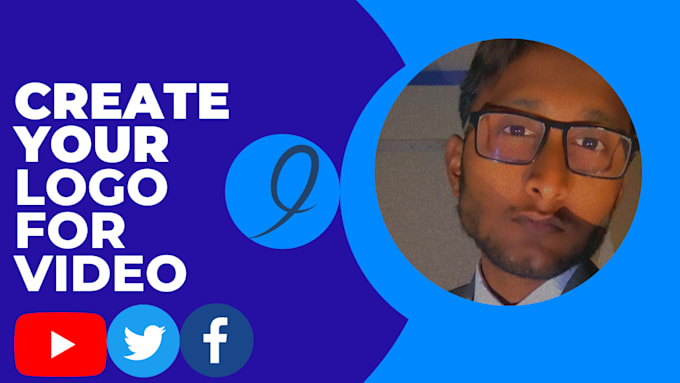 Create youtube logo that suits your videos by Moeenkhan395 | Fiverr