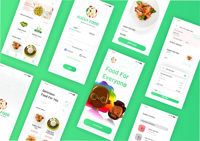 Deliver high end ui ux designs by Maulanayusuf275 | Fiverr