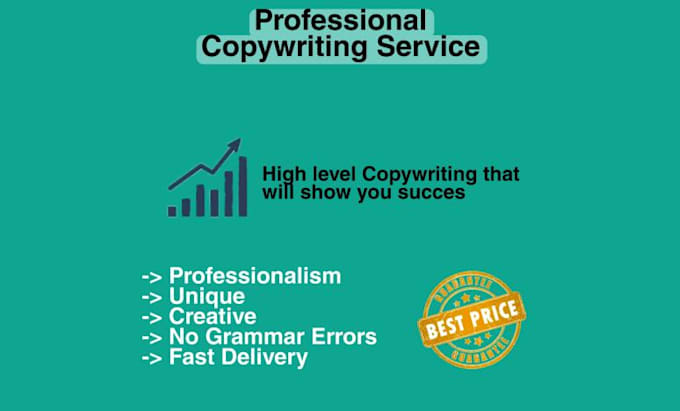 Write professional copywriting for your business by Ruben2211 | Fiverr