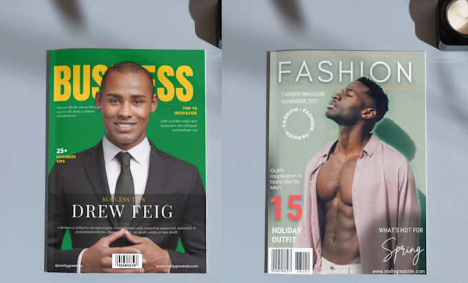 Design professional eye catchy magazine cover by Shahzanaslam | Fiverr