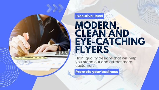 Create modern, clean and eye catching flyers and brochures by ...