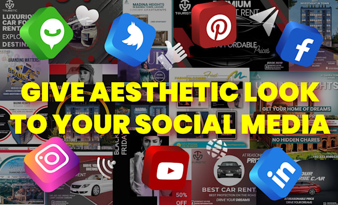 Design aesthetic posts for your social media by Shifa_malik10 | Fiverr